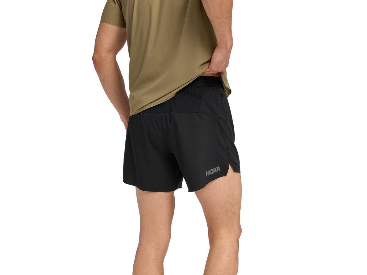 Shop Mens Glide 5'' Short w/ Brief Black | HOKA AU