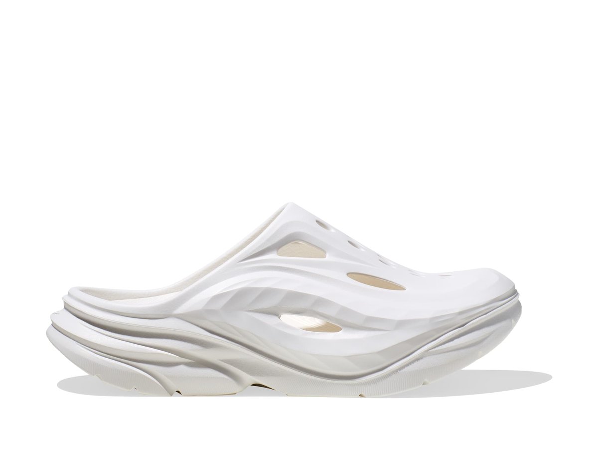 Shop Unisex Ora Recovery Mule White / White | HOKA AU